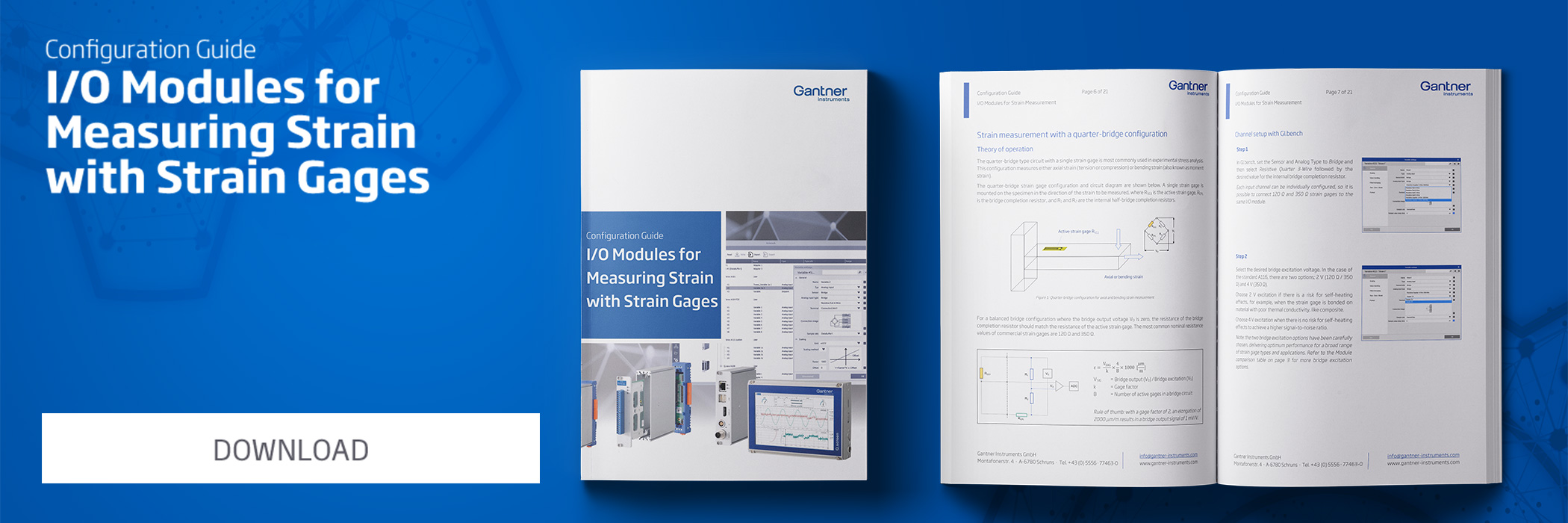 Configuration guide: Strain Measurement | Gantner Instruments