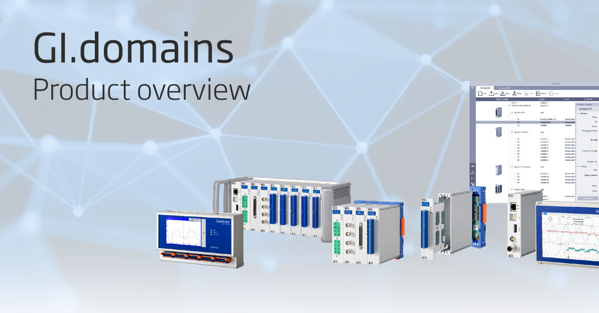 Gantner Instruments Product Overview